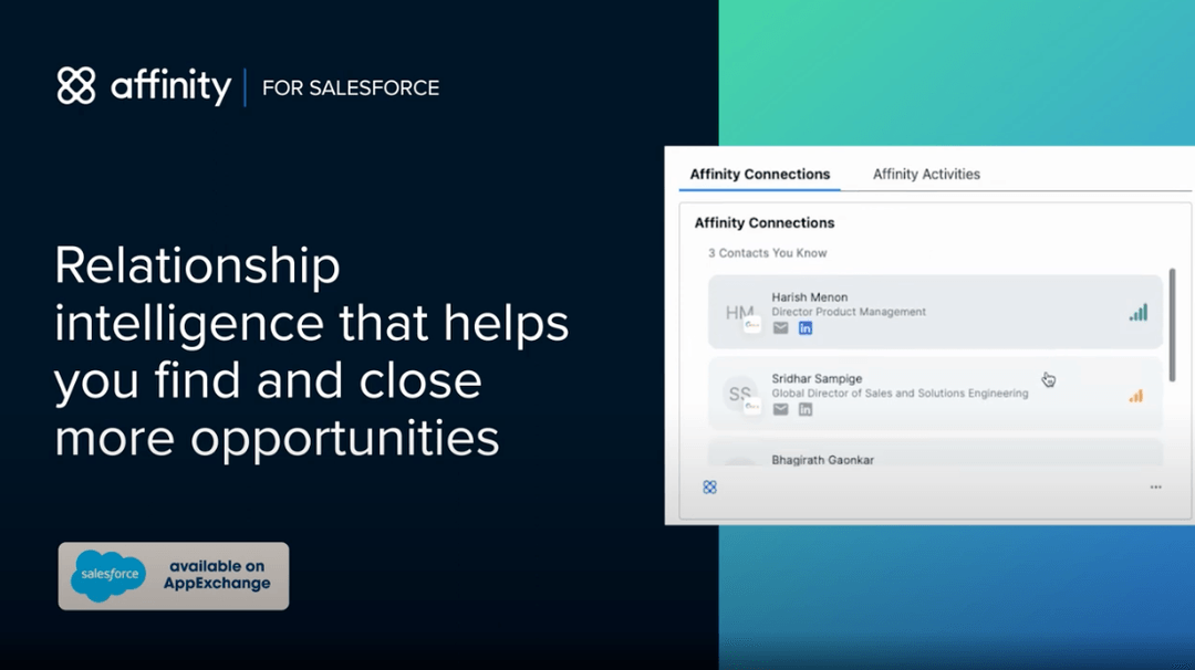 Relationship Intelligence, Reimagined | Affinity